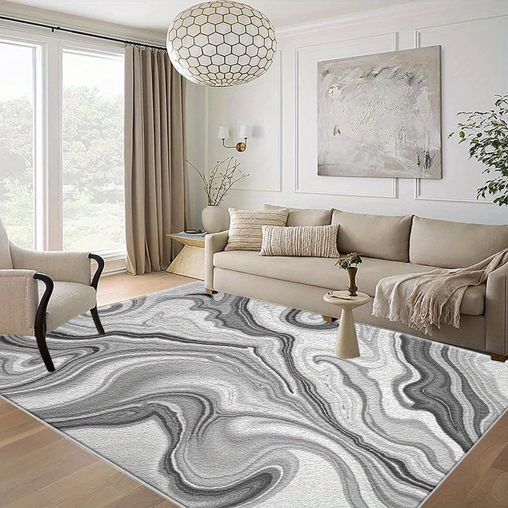 5'x7' washable carpet office floor mat for carpet bathroom area rug ...