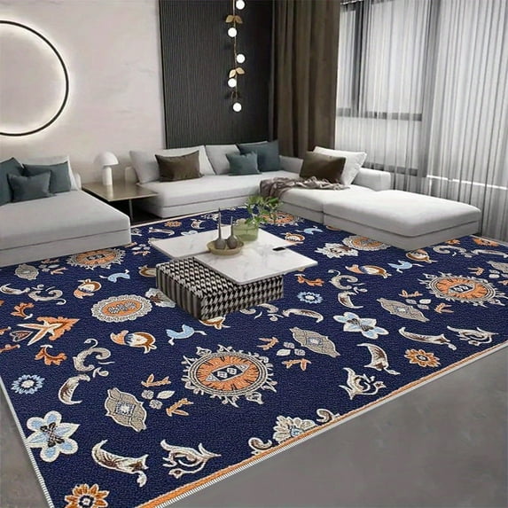 1PC Persian Style Area Carpet Local Carpet, Lightweight Washable Easy ...