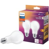 1PC Philips Ultra Definition Warm Glow LED A19 Light Bulb - Walmart.com