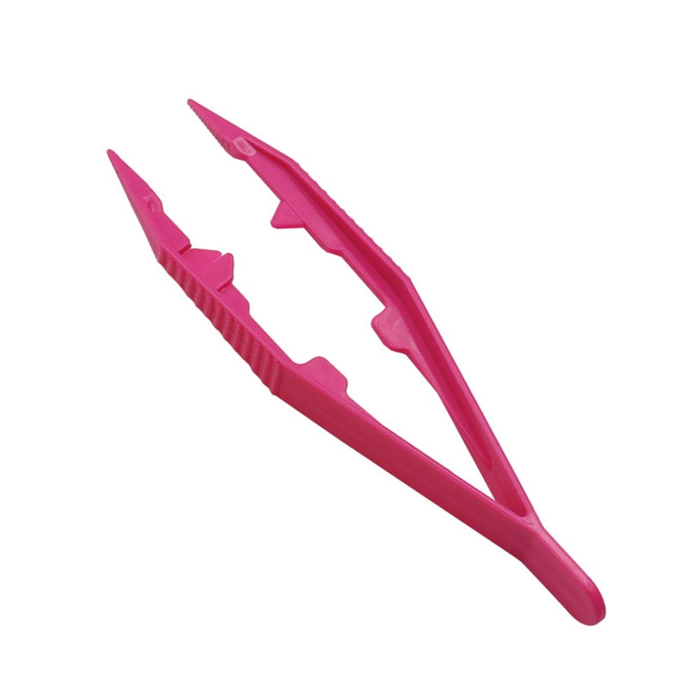 1PC Plastic Clip Tweezers Children DIY Toy Craft Production Bead ...