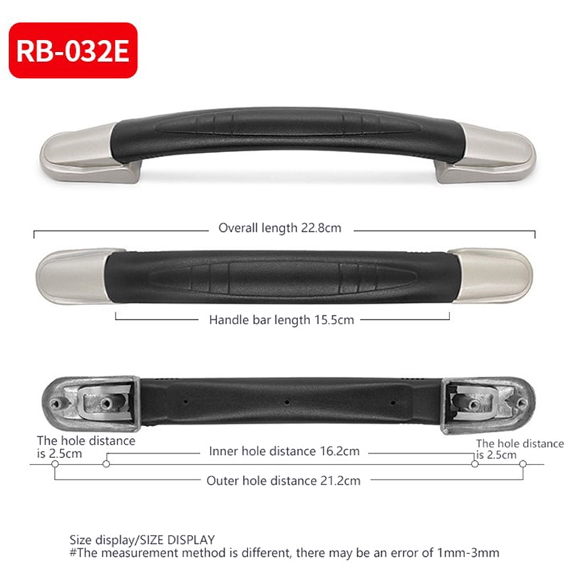 1PC Plastic Luggage Handle Carrying Pull Handle Replacement Box Bag ...