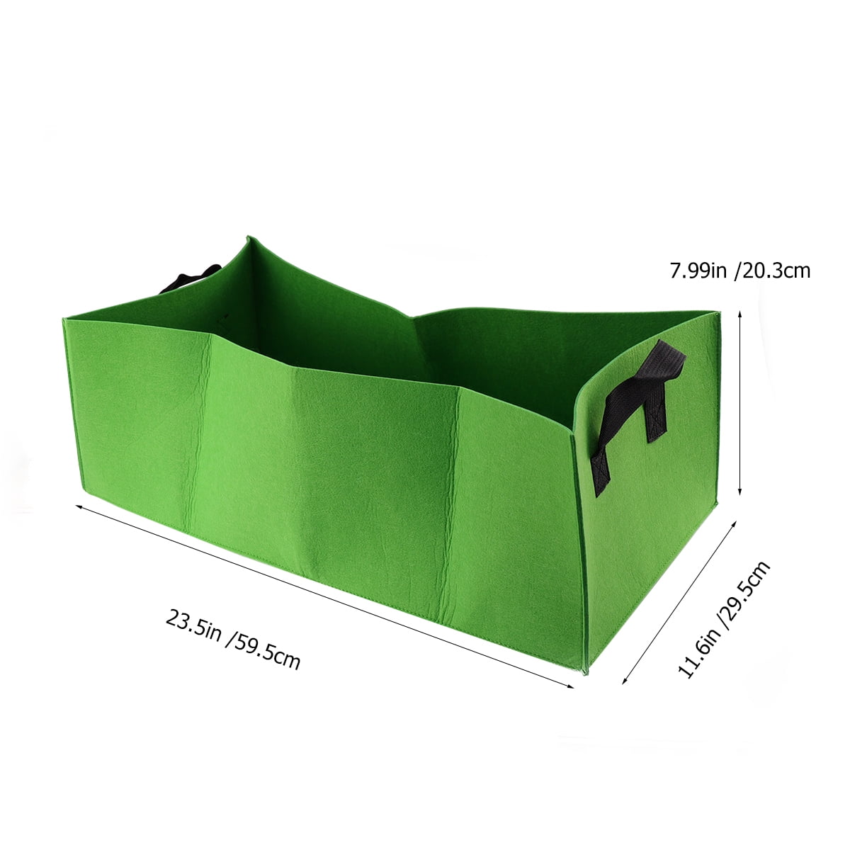 1PC Portable Felt Planting Bag Felt Potato Plant Bag Thickening Tree ...