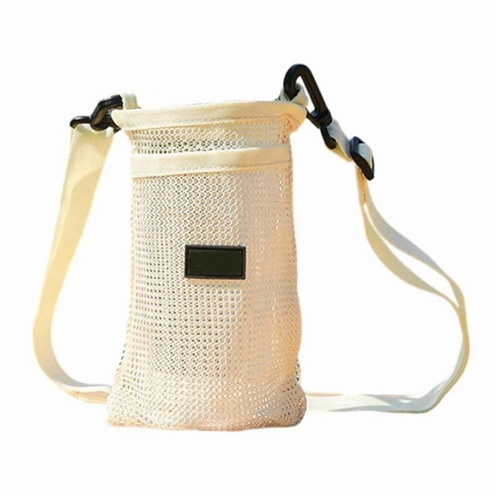 1PC Portable Sport Water Bottle Mesh Sleeve Bag, Cover Case Pouch ...