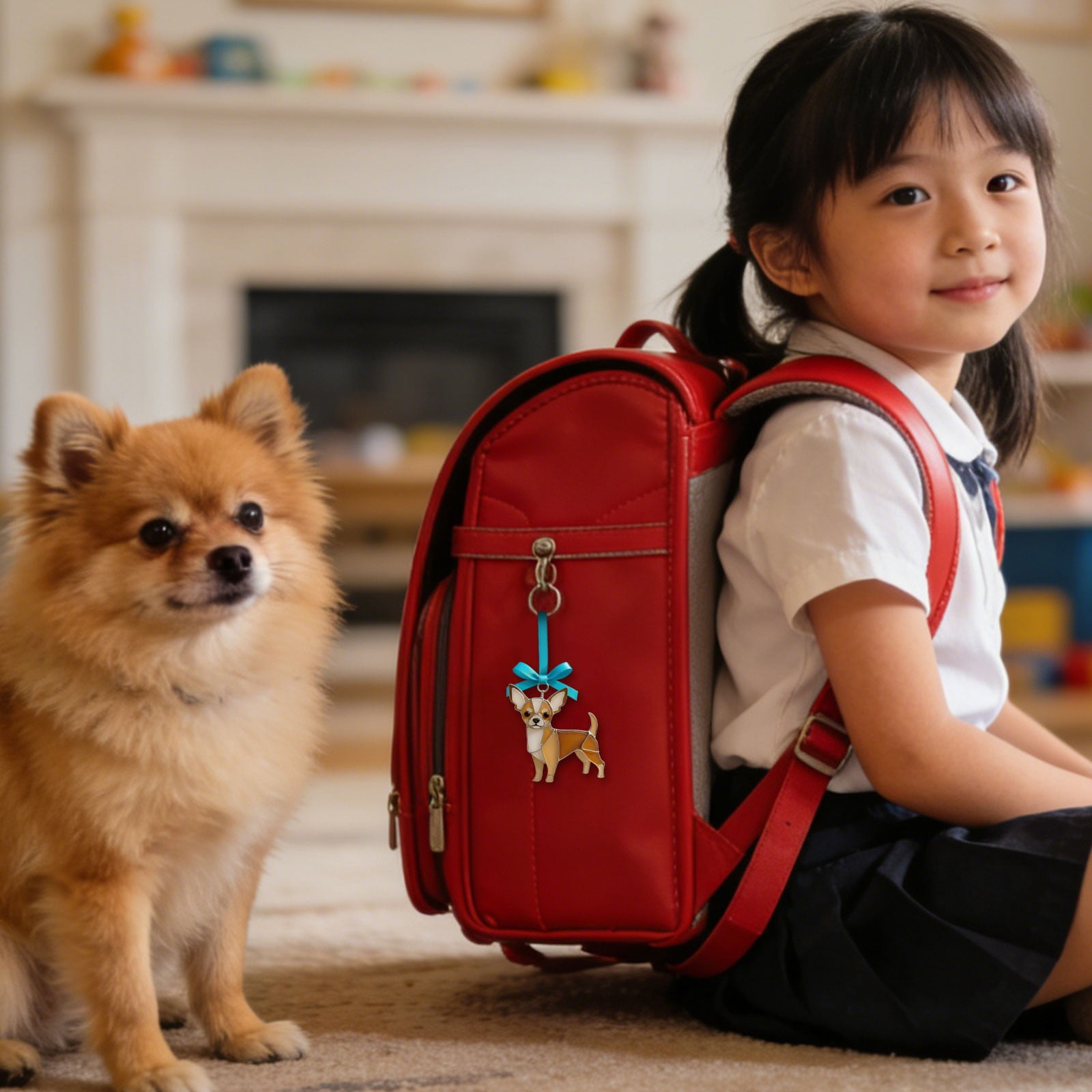 1PC Puppy Pendant,Dogs Acrylic Suncatcher Ornament for Window Decor ...