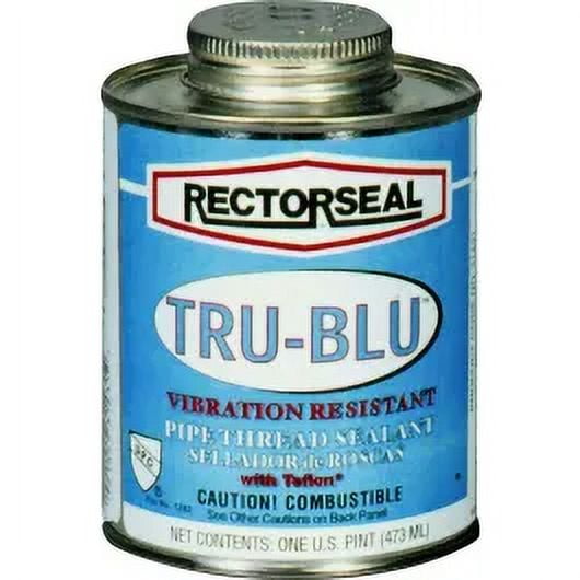 1PC Rectorseal 31631 True Blue Brush Top Pipe Thread Sealant 4 Ounce - Walmart.com