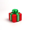 1PC Red and Green 6cm 3D Printed Junk Gift Box as Christmas gift box ...
