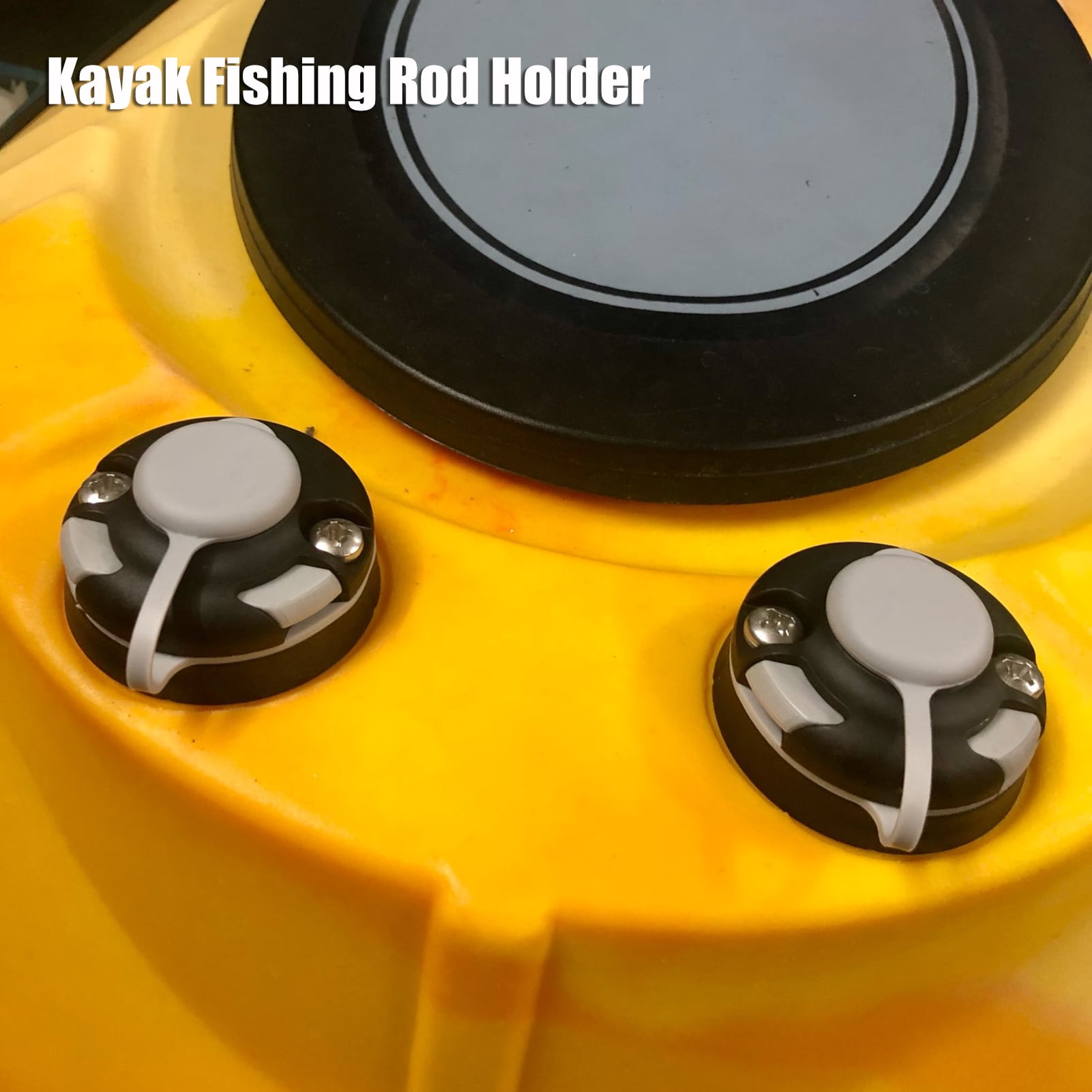 1PC Reusable Fishing Rod Mount Base - Canoe Kayak Star Mount Base ...