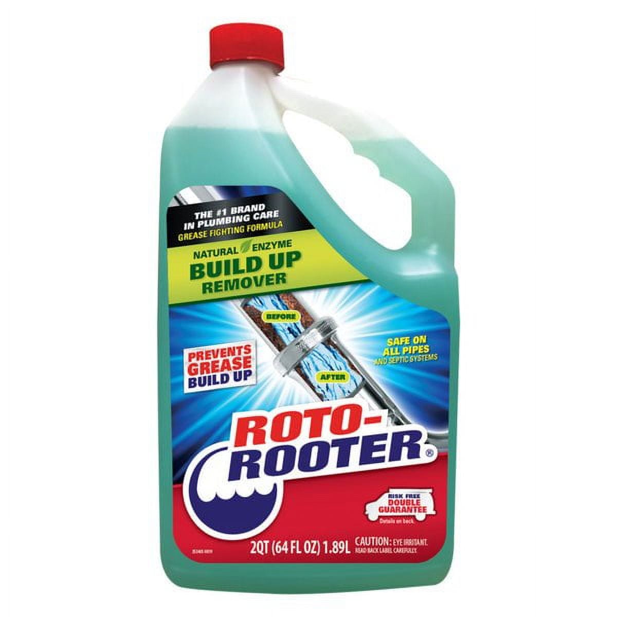 1PC-Roto-Rooter 351271 Grease Build-Up Remover, Liquid, 64 Oz - Walmart ...