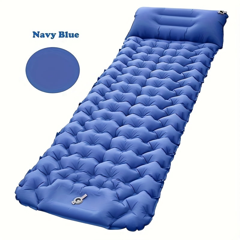 1PC Self-Inflating Camping Sleeping Mat with Pillow, Ultra-Light ...