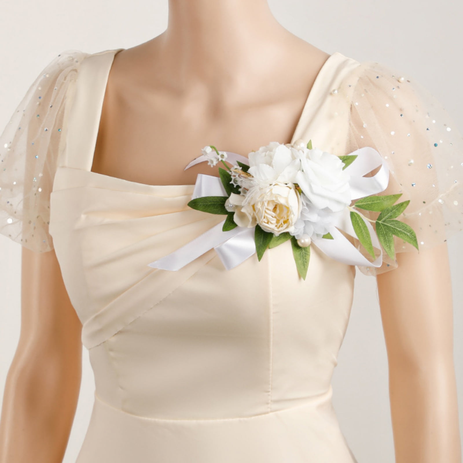 1PC Shoulder Corsages Wedding Flowers, Mother of The Bride Corsage for ...