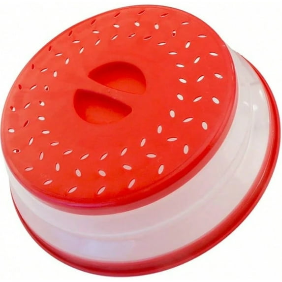 1PC Silicone Microwave Splatter Cover With Steam Vent, Gray Silicone ...