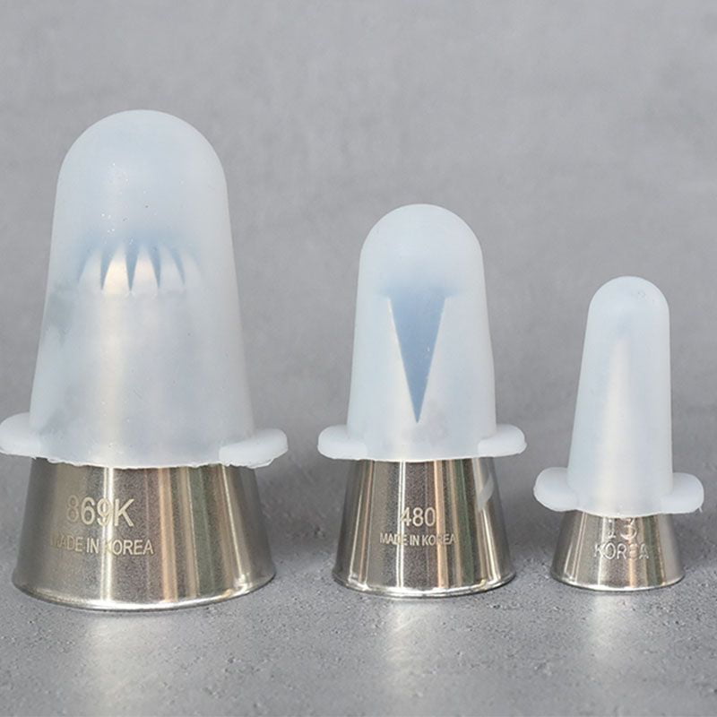 1PC Silicone Piping Tip Cover Decorating Tips Pastry Bags Icing Tubes ...