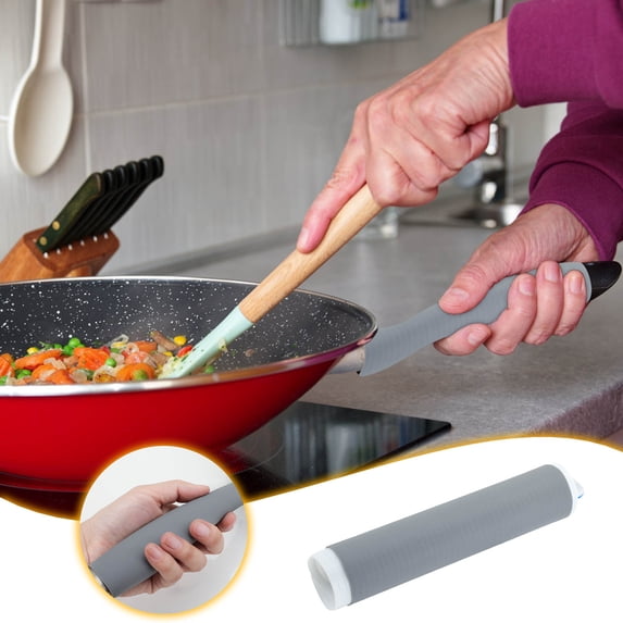 1PC Silicone Pot Handle Covers, Heat Resistant Up to 464°F, Universal ...