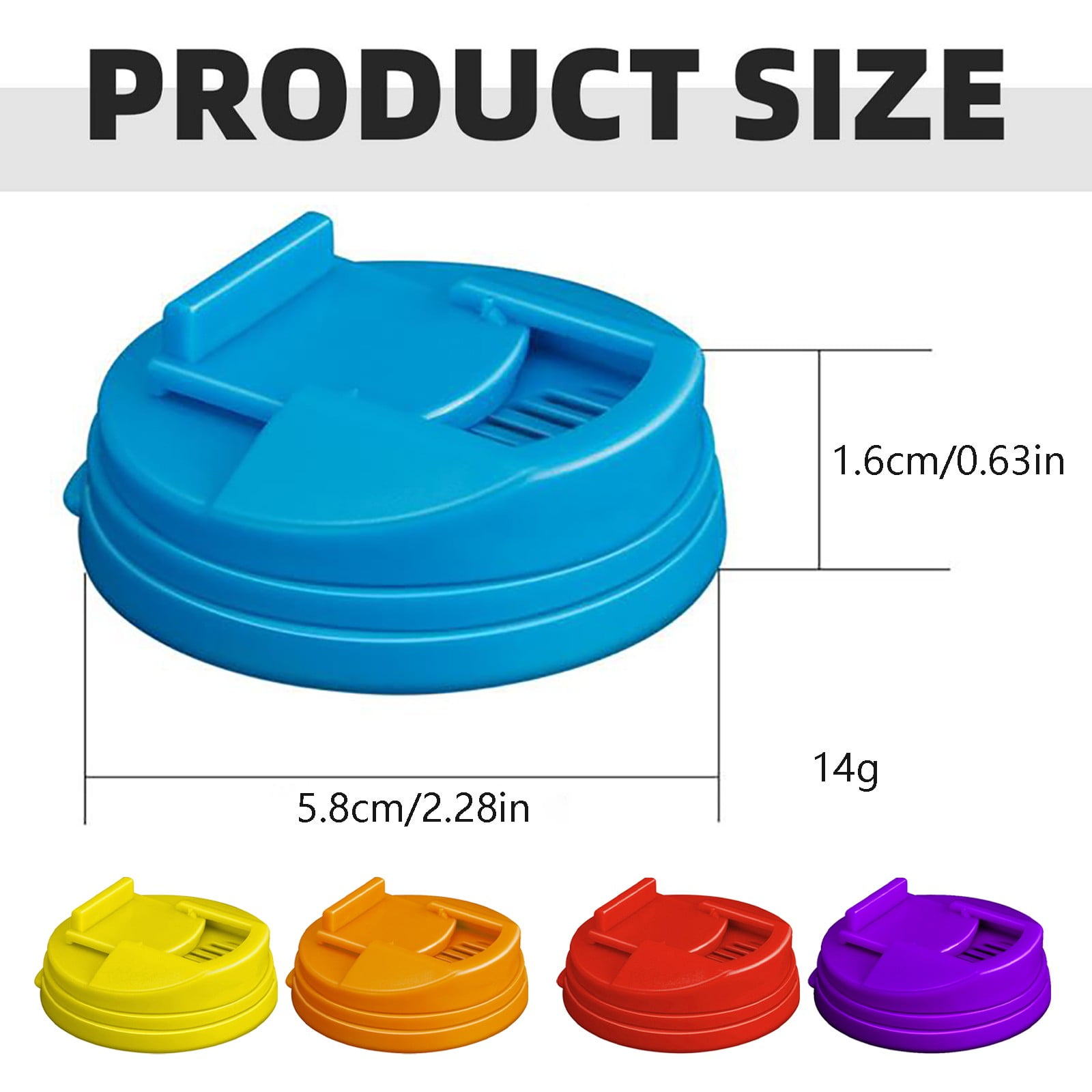 1PC Soda Can Covers, 2025 Upgraded Soda Cans Lids, Reusable Plastic Can ...