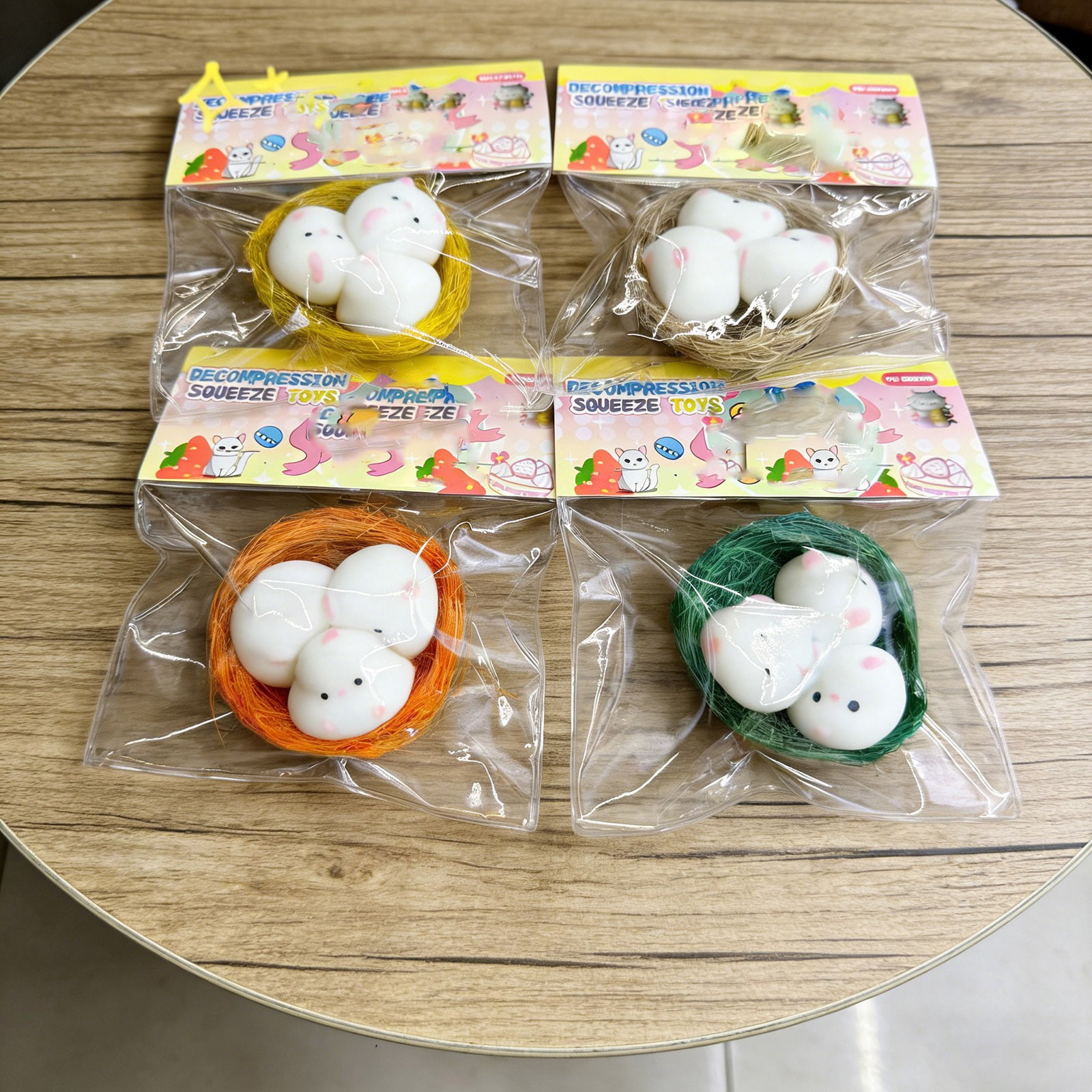 1PC Squishy Sensory Toy Chicken Design Soft Kneading Calming Fidget for ...