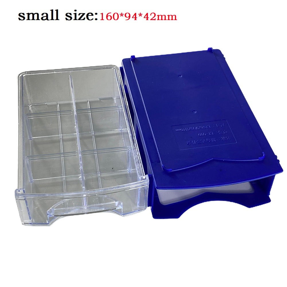 1PC Stackable Plastic Hardware Parts Storage Boxes Component Screws ...