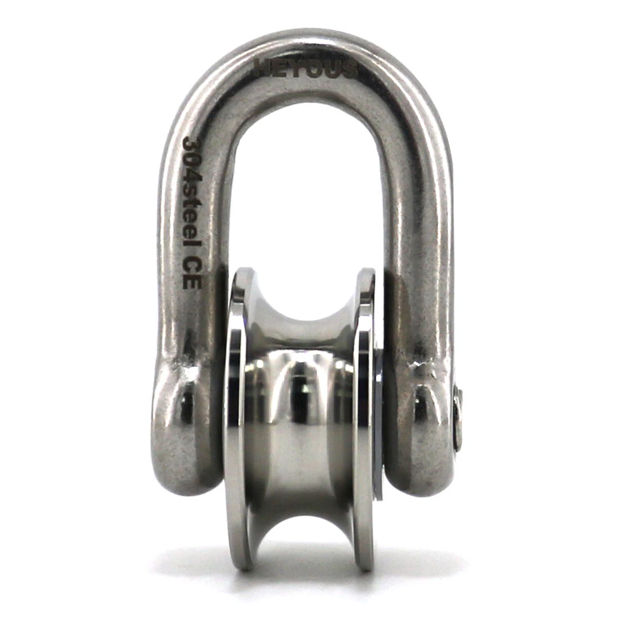 1PC Stainless Steel Pulley Wheel Pulley Block Rope Pulley Wheel Cable ...