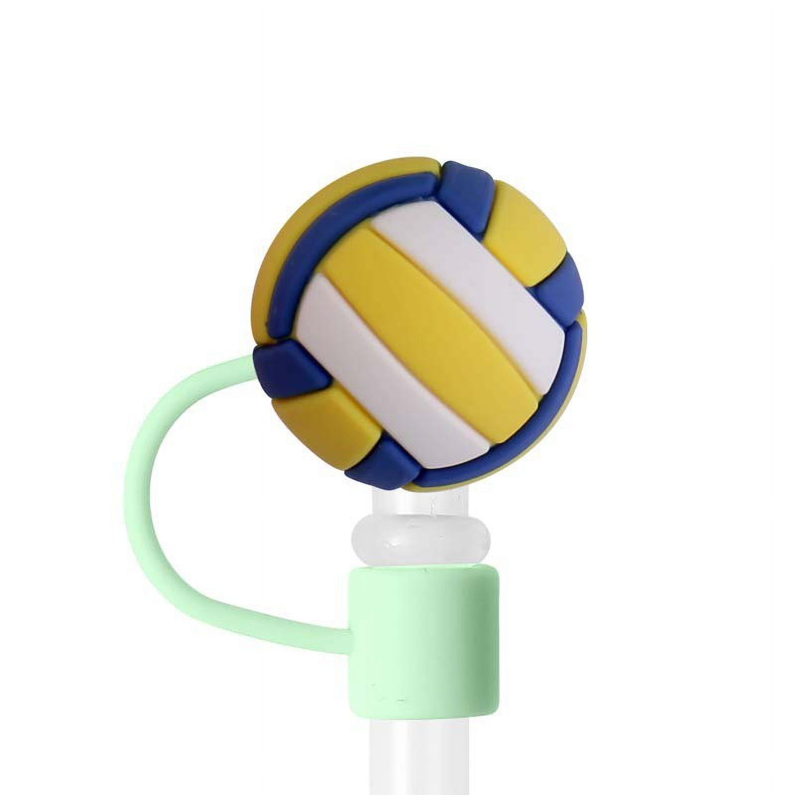 1PC Straw Cap Baseball Football Football Basketball Ice Cup Car Cup Cap ...