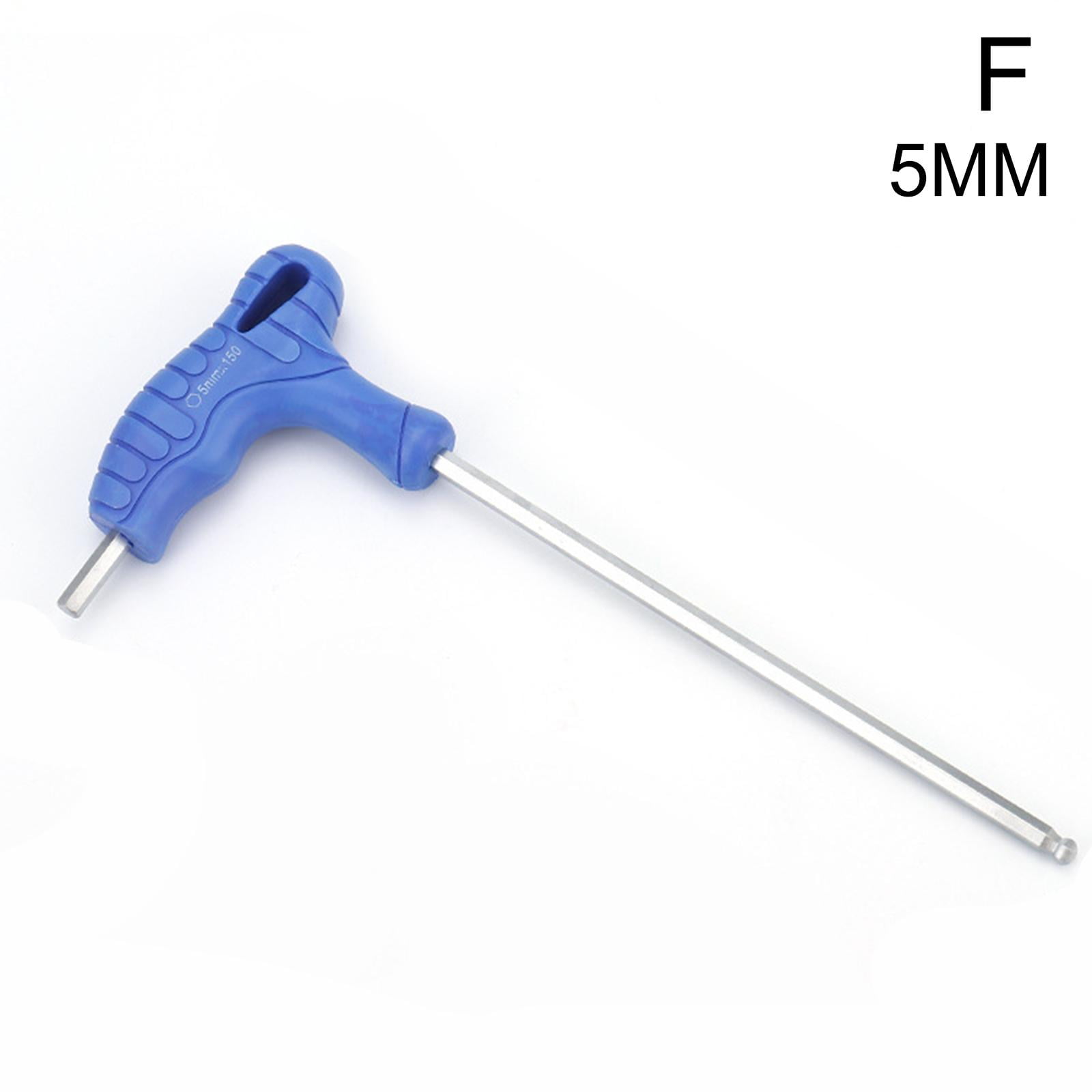 1PC T-Handle Allen Wrench Ball End Hex Key Set Long 5/64"-3/8" 1.5-10m ...