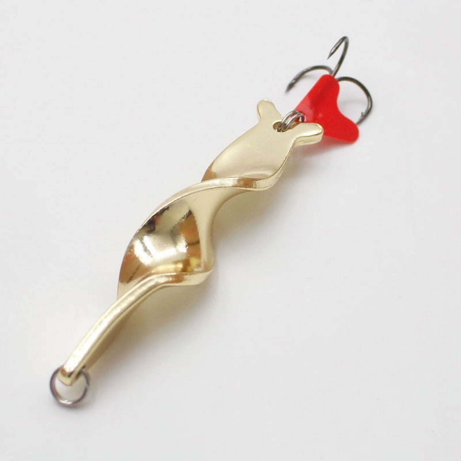 1PC Trolling Spinning Spiral Long Cast Spoons Fishing Lure Spinner 10g ...