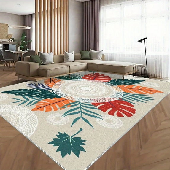 5.3'x7.5' kitchen carpet carpet washable big area rug farmhouse area ...