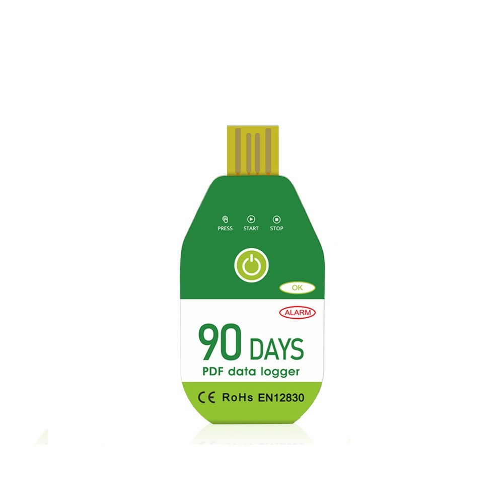 1PC USB Temperature Data Logger Waterproof Real-time Monitoring Large ...