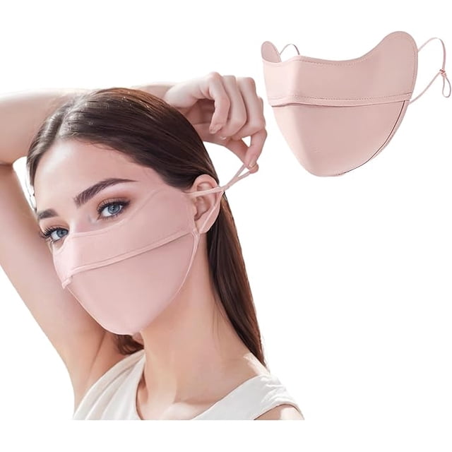 1PC UV Face Mask, Sun Protection Face Mask, Sun Masks for Women, Ice ...