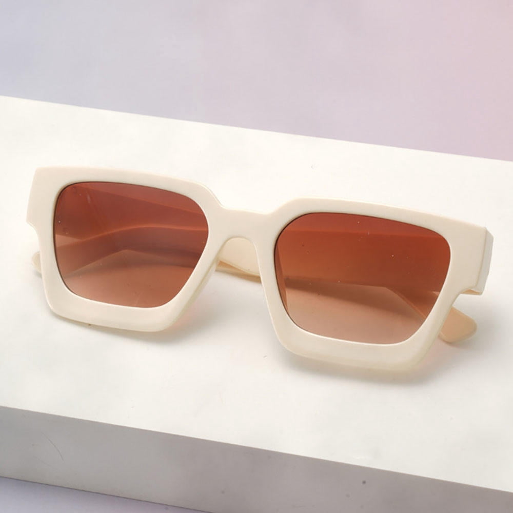 1PC Unisex Plastic Fashion Square Frame Sunglasses For Street ...