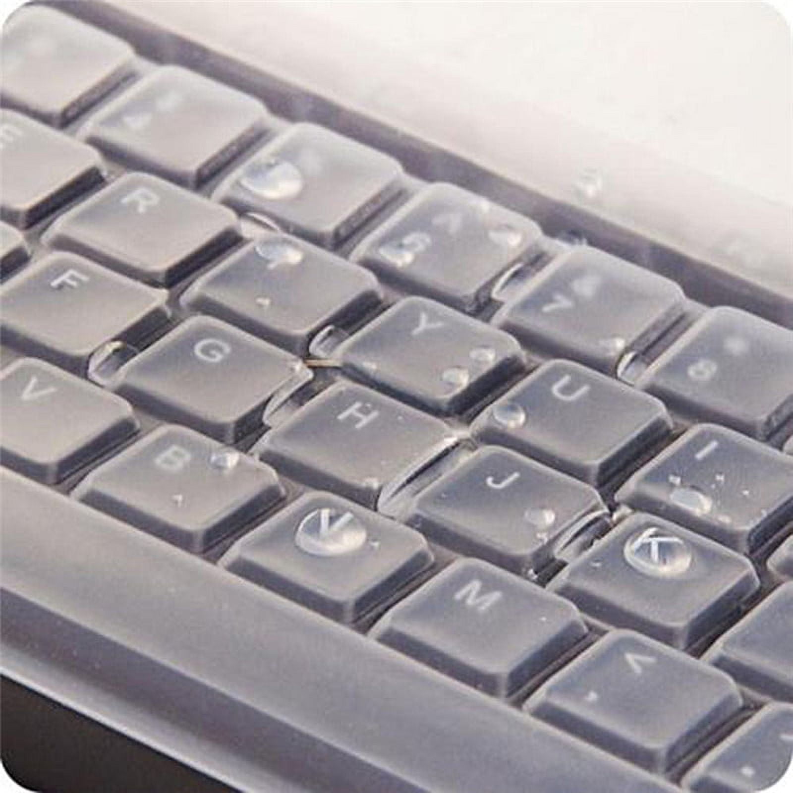 1PC Universal Waterproof Silicone Desktop Computer Keyboard Cover Clear ...