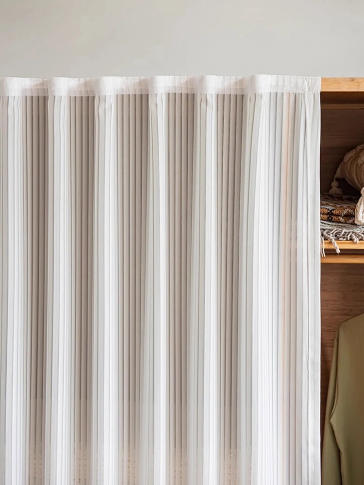 1PC Wardrobe Adhesive Anti-Dust Curtain for Living Room and Kitchen ...
