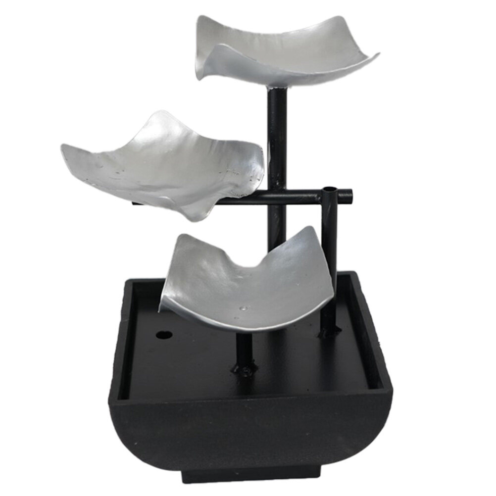 1PC Water Fountain Metal Waterfall Table Minimalist Water Running ...