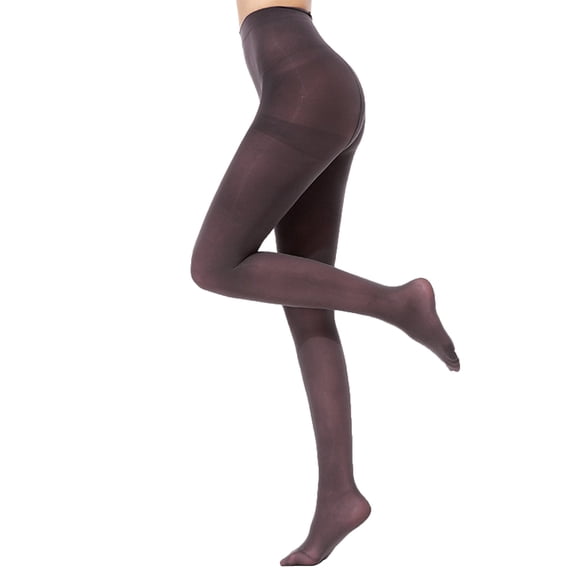 1PC Women&Men Grip Socks Semi Opaque Solid Color Footed Pantyhose ...