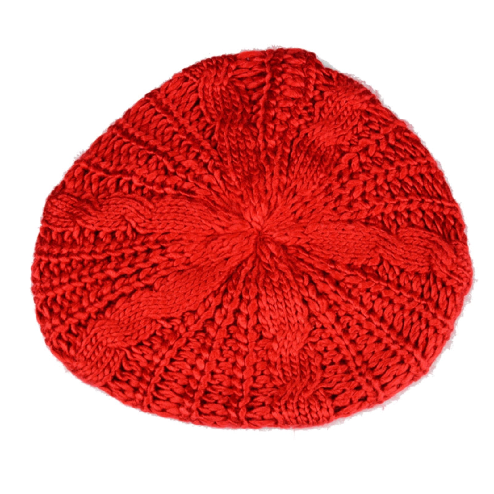 1PC Women’s Fall & Winter Twist-Knit Slouchy Beanie - Ball-Textured ...