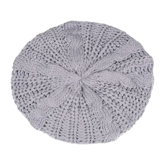 1PC Women’s Fall & Winter Twist-Knit Slouchy Beanie - Ball-Textured ...
