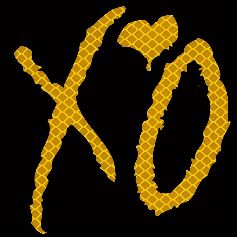 1PC XO Reflective Safety Warning Signs Car Stickers Waterproof Auto ...