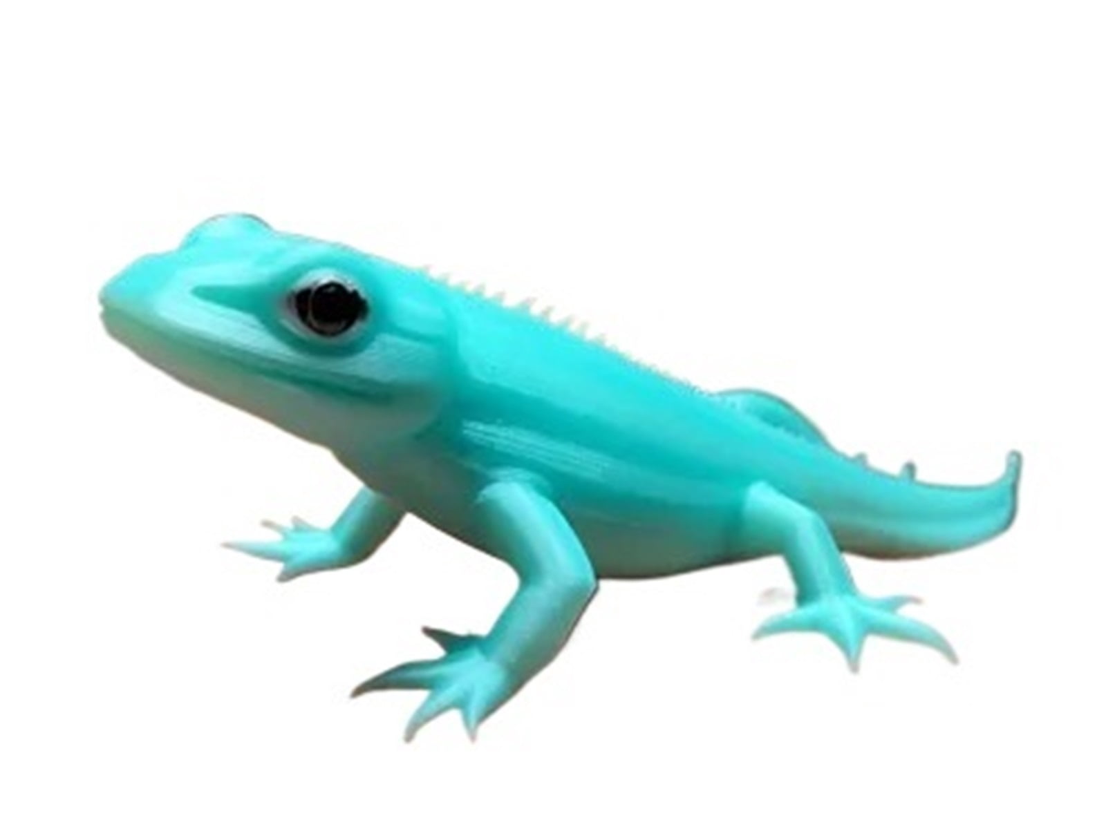1PC cute little lizard gecko model 3D printed ornament - Walmart.com