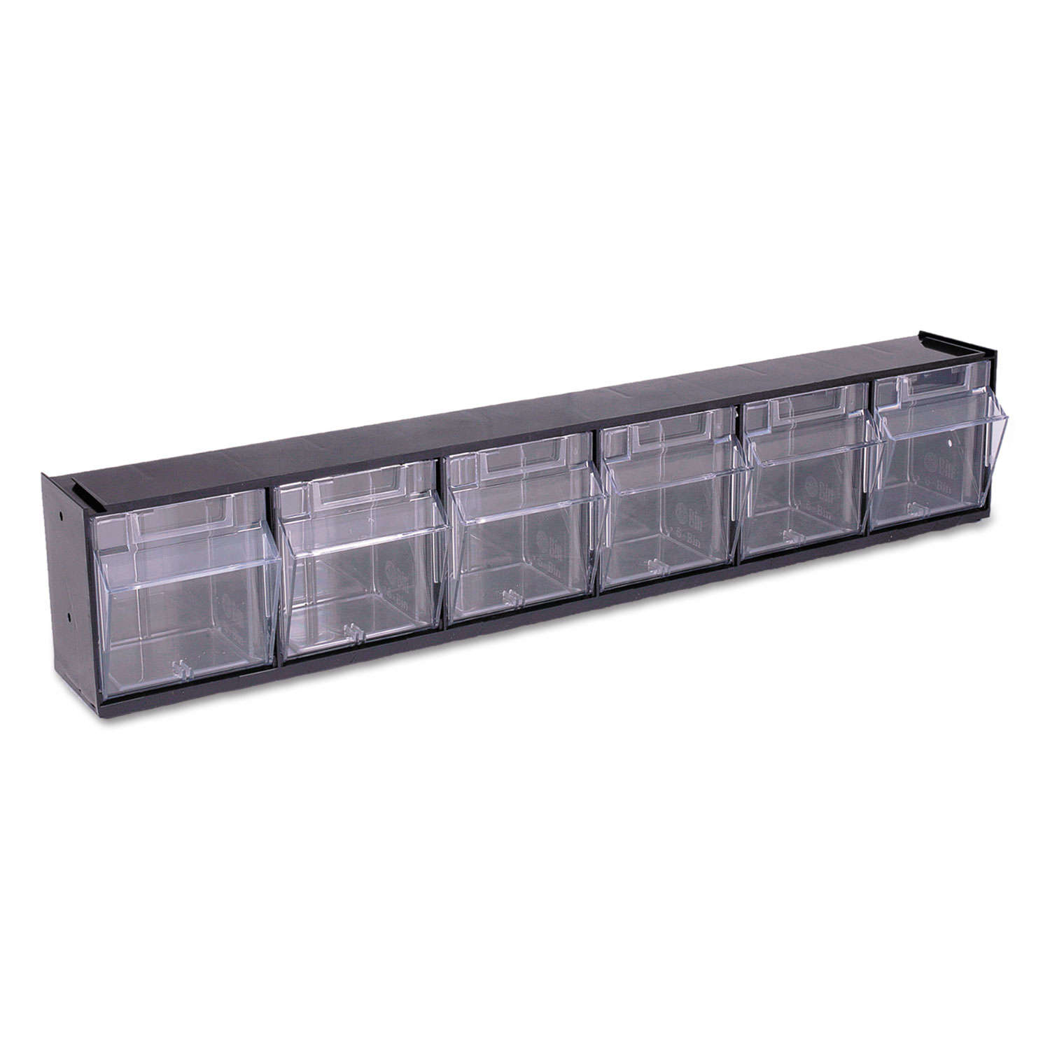 1PC deflecto Tilt Bin Interlocking Multi-Bin Storage Organizer, 6 ...