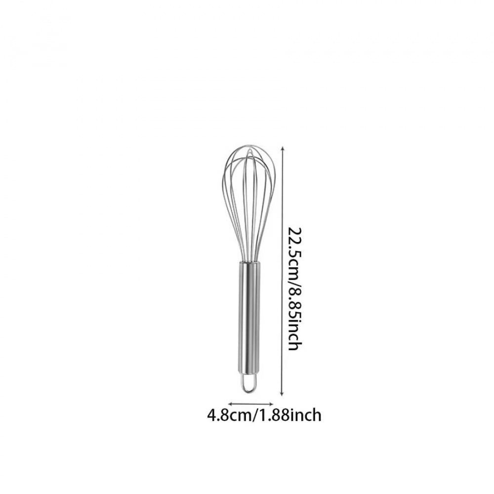 1PC stainless steel whisk Manual egg whisk stick Cream whisk Cake flour ...