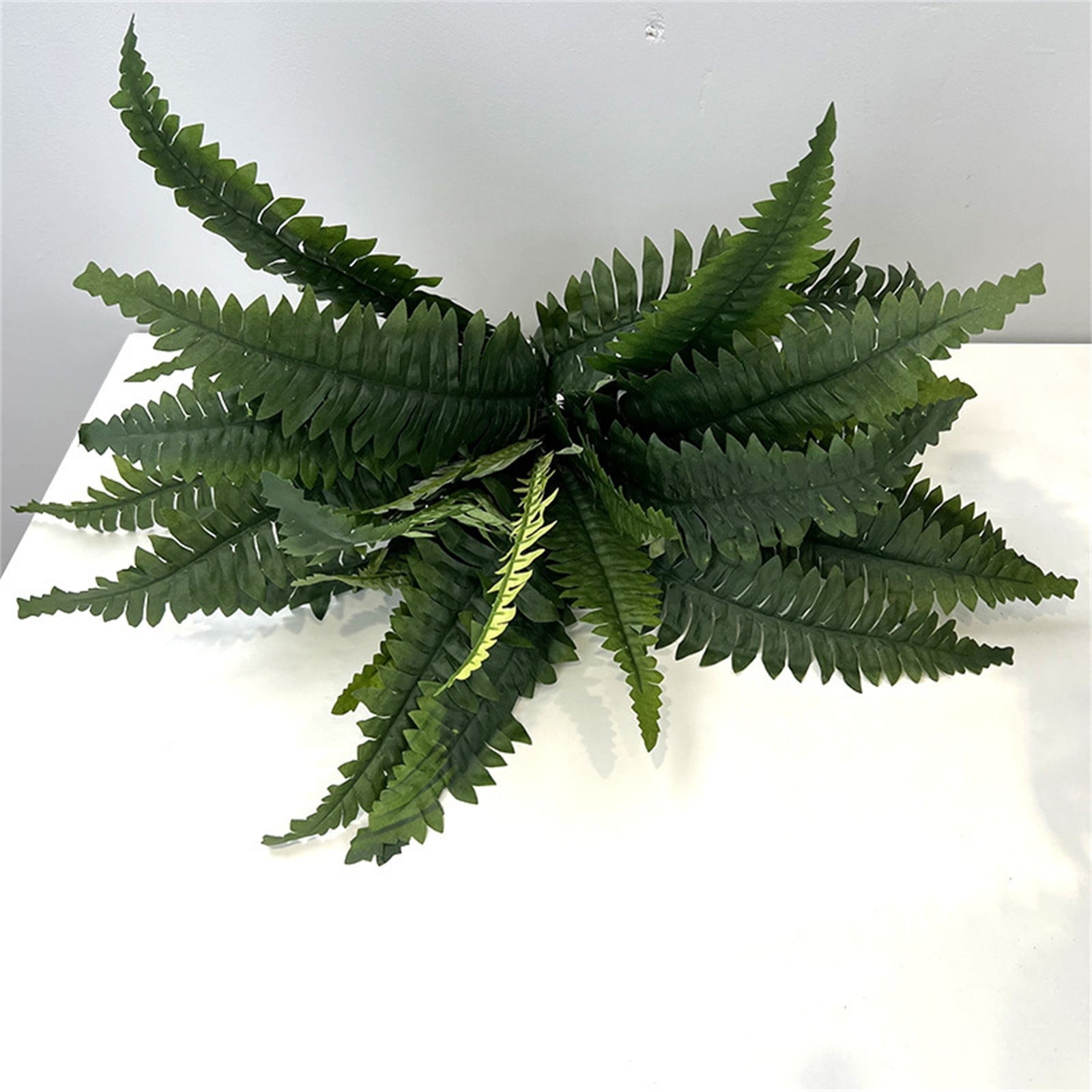 1PCS 11" Artificial Fern Bush - 28 Branch Realistic Fern Bouquets ...