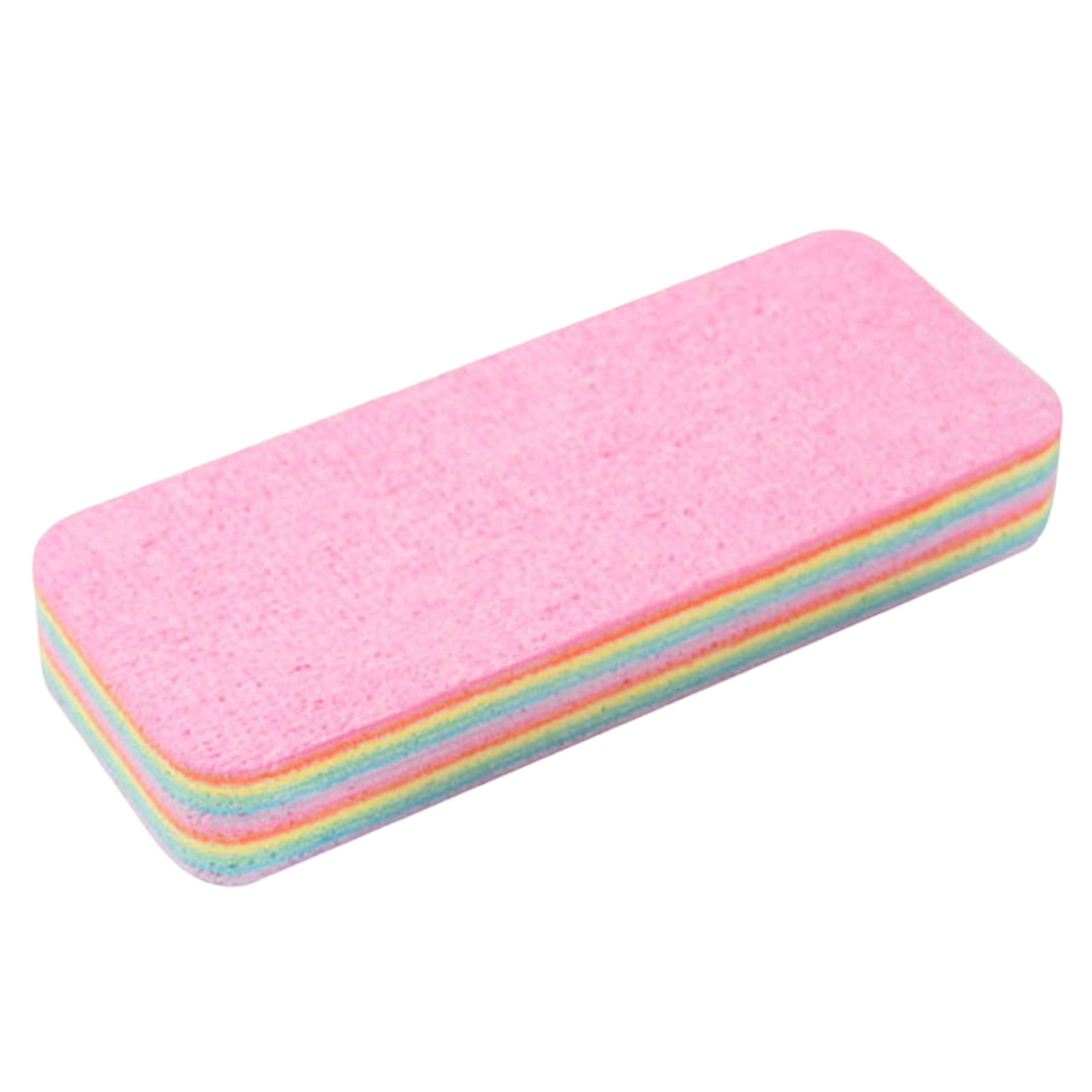 1PCS 12 Layer Microfiber Sponge, Rainbow MultiLayered Tear-Off Rags ...