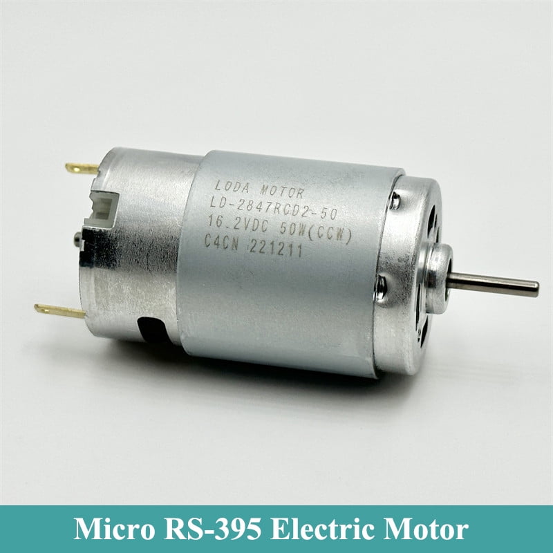 1PCS 2.3mm Round Shaft 395 Electric Motor DC 6V 12V 14.4V 16.2V 18V ...