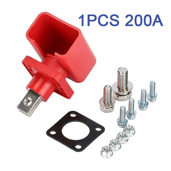 1PCS 200A All-Copper Lithium Battery Energy Storage Terminal Battery ...
