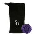 1PCS 2026 Glow in Dark Handmade Crochet Footbag Sack, 2.4 Inch Kick ...
