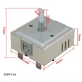 1PCS 230V 13A Cooktop Control Switch Range oven stove Single Energy ...