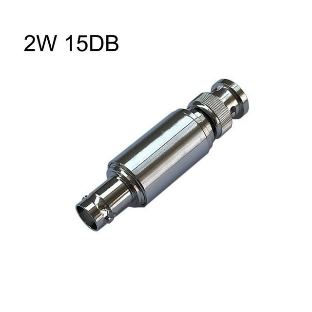 1PCS 2W BNC-JK Male to Female RF Fixed Attenuator 1-40dB Optional 3GHZ - Walmart.com