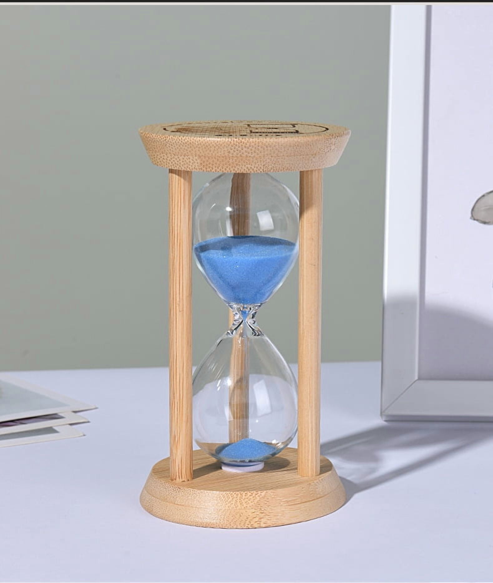 1PCS 3/5/10/15/30 Minutes Colorful Hourglass Sandglass Children Kid ...