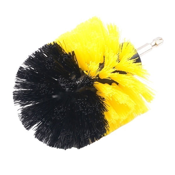 1PCS 3.5'' Electric Scrubber Brush Drill Brush Kit Plastic Round ...