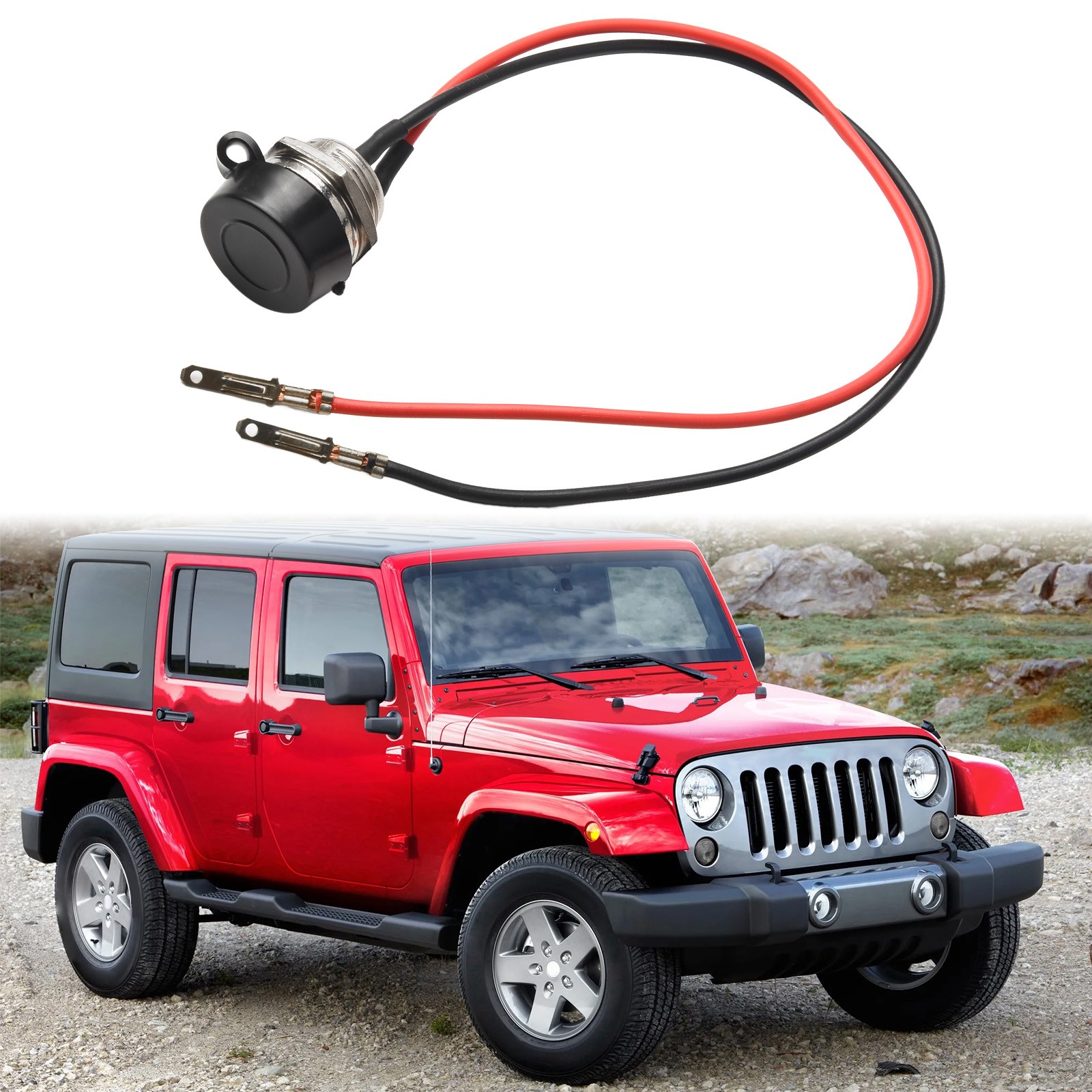 1PCS 3 PIN Battery Charger Port Connector Socket with Waterproof Cap ...