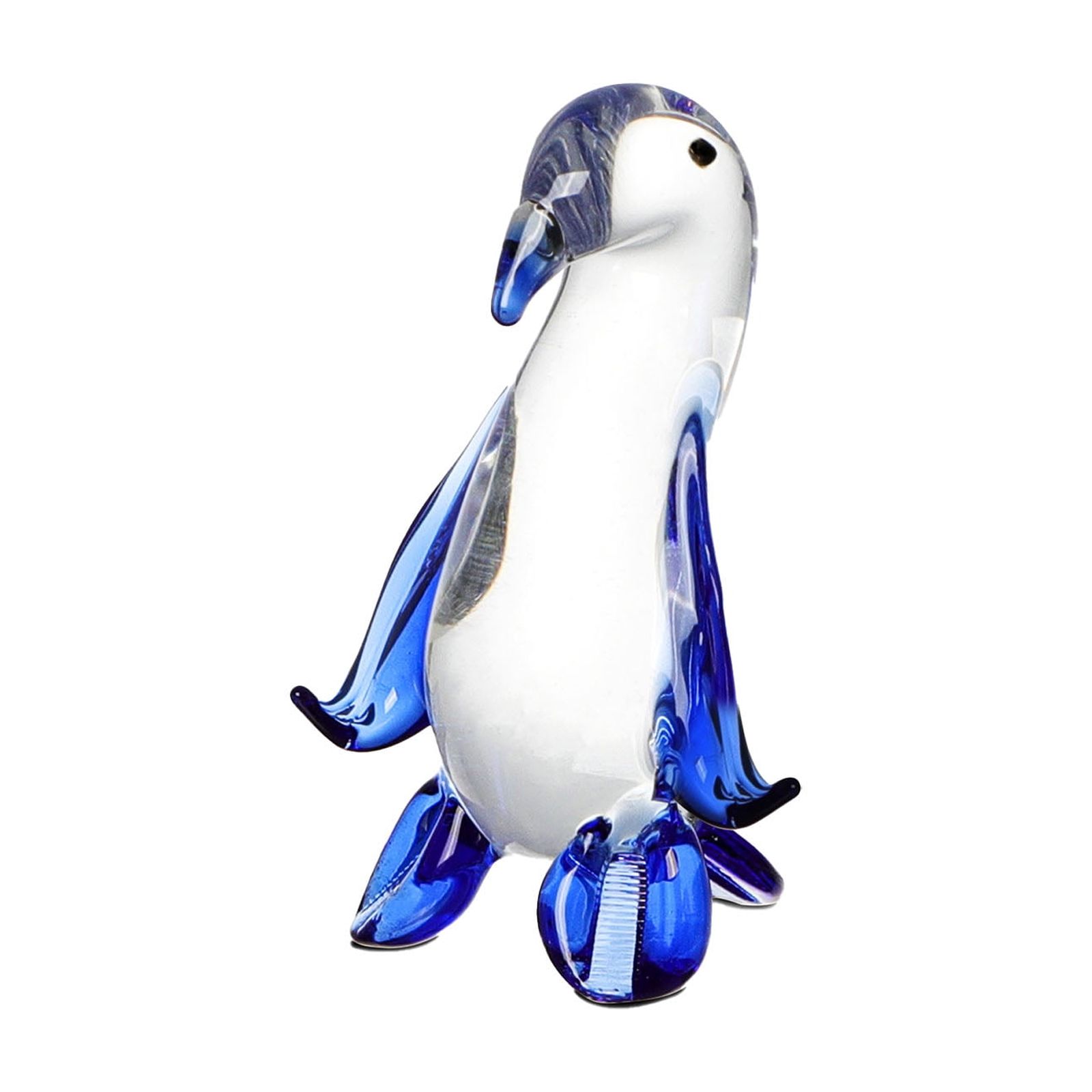 1PCS 3inch Mini Crystal Penguin Figurine Decor Glass Penguin Statue ...