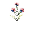 1PCS 4th Of July Patriotic Flower Stems Patriotic Flowers 4th of July ...